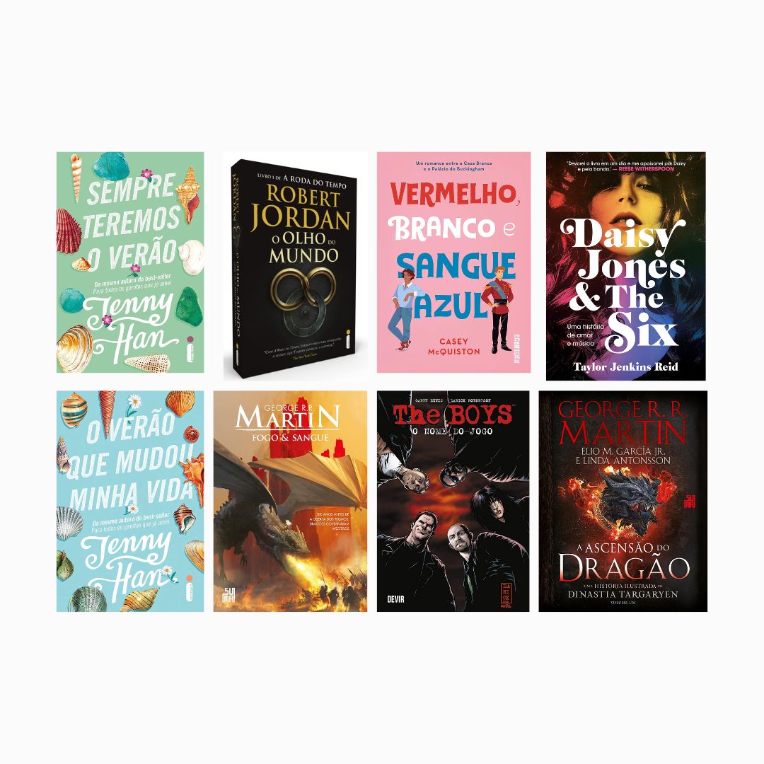 Livros Que Viraram Filmes E Séries - Lista do Ano - Livros Em Série de 2026